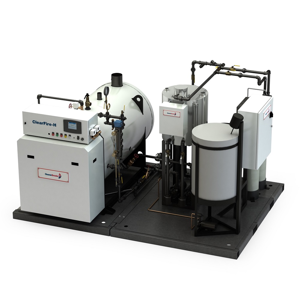 Modular Steam Skid Mounted Boiler - Cleaver-Brooks